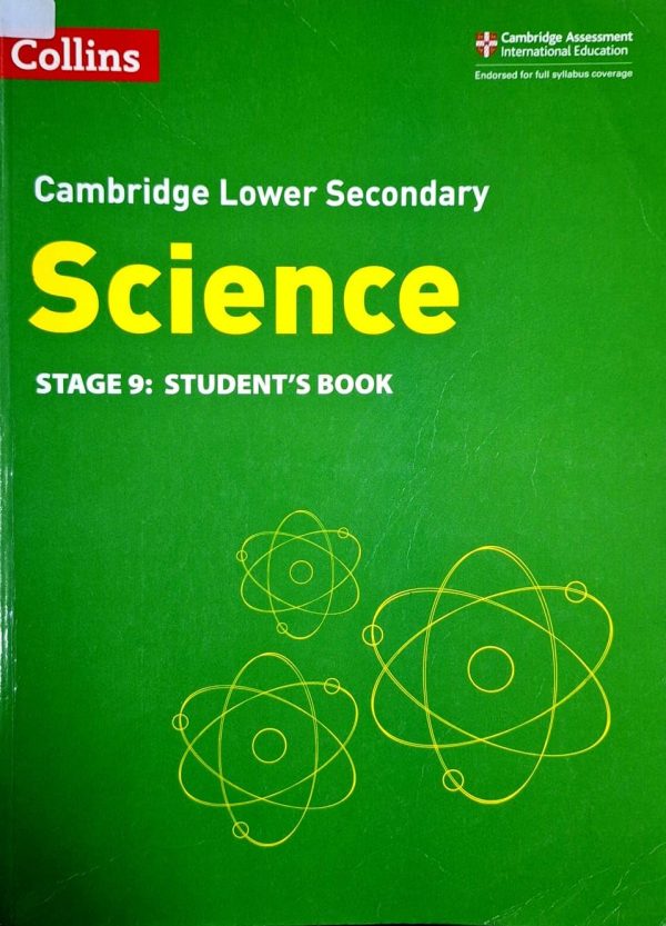 Cambridge Lower Secondary Science Student’s Book 9 Collins | IGCSEBOOKS.COM